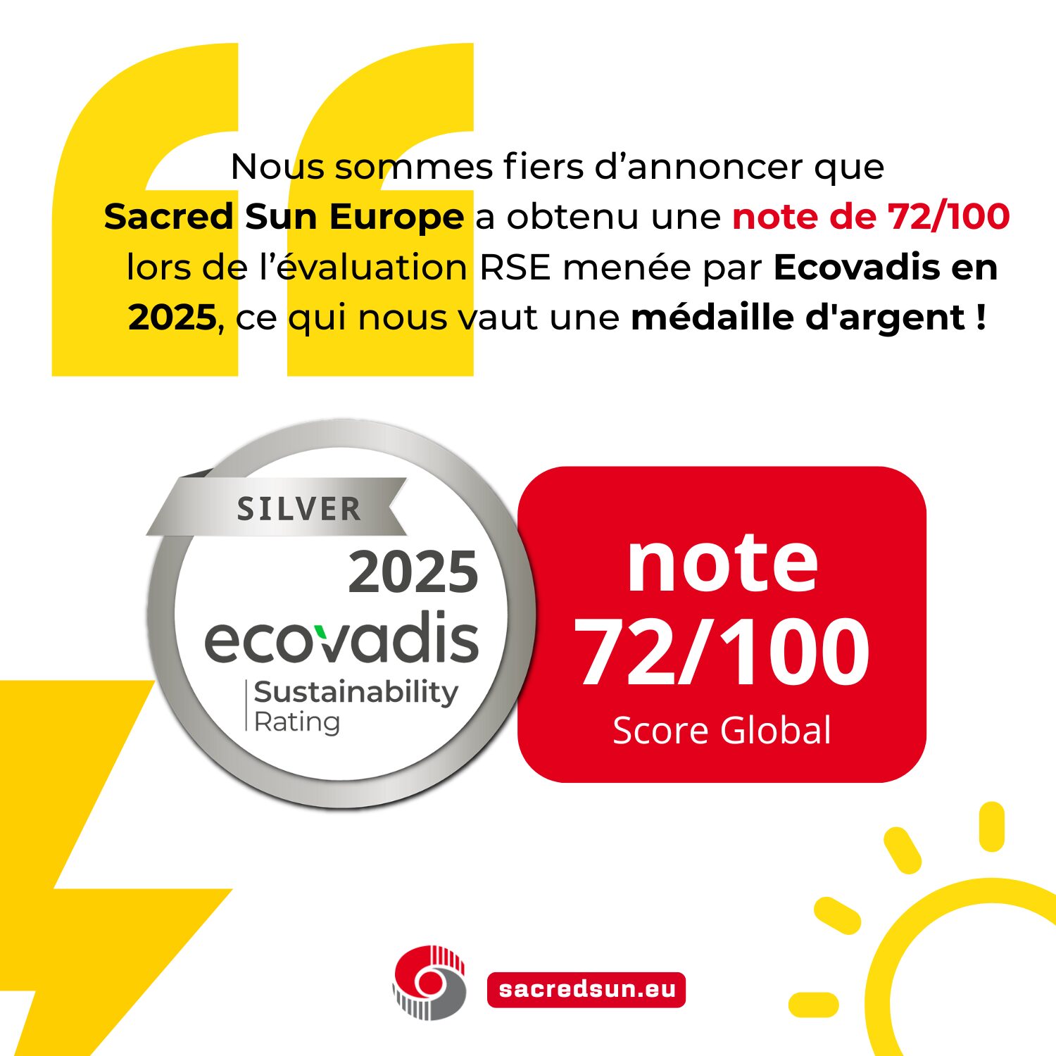 EcoVadis 2025 Label: A Medal That Stands for Meaning and Progress ...